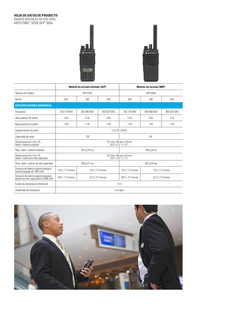 DEP 570E DIGITAL – SCOTT SAC | SISTEMA DE COMUNICACIÓN Y PROTECCIÓN ...
