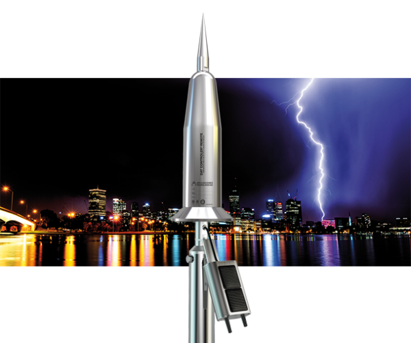 Pararrayos Franklin – SCOTT SAC | SISTEMA DE COMUNICACIÓN Y PROTECCIÓN ATMOSFERICA PARARRAYOS